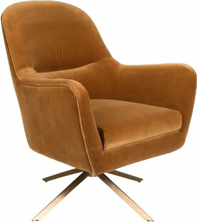 Dutchbone Fauteuil Robusto Whiskey 89 x 74 x 79 - Meubelmooi.nl
